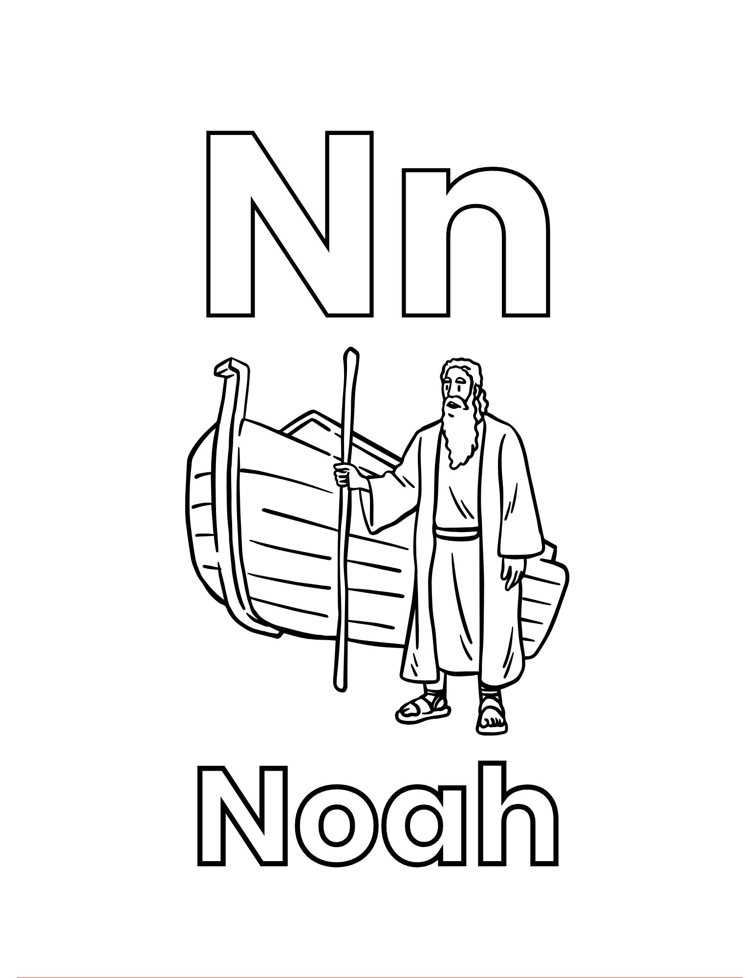 Bible Alphabet Trace & Color Workbook – 81-Page Christian Preschool ...